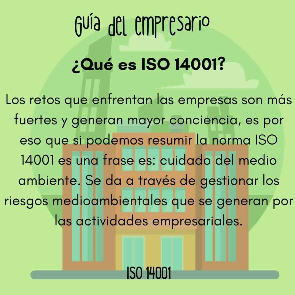 ISO 14001 Qué es, Ejemplos 2025