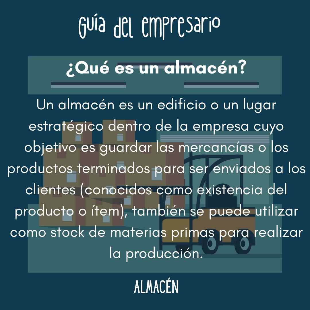 Almacén Qué es, Tipos, Características y Ejemplos