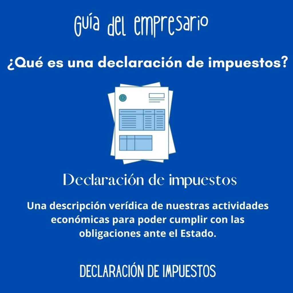 Declaración de impuestos Qué es, Ejemplos 2025